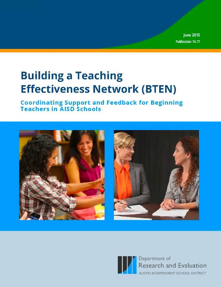 Building a Teaching Effectiveness Network: Coordinating Support and ...